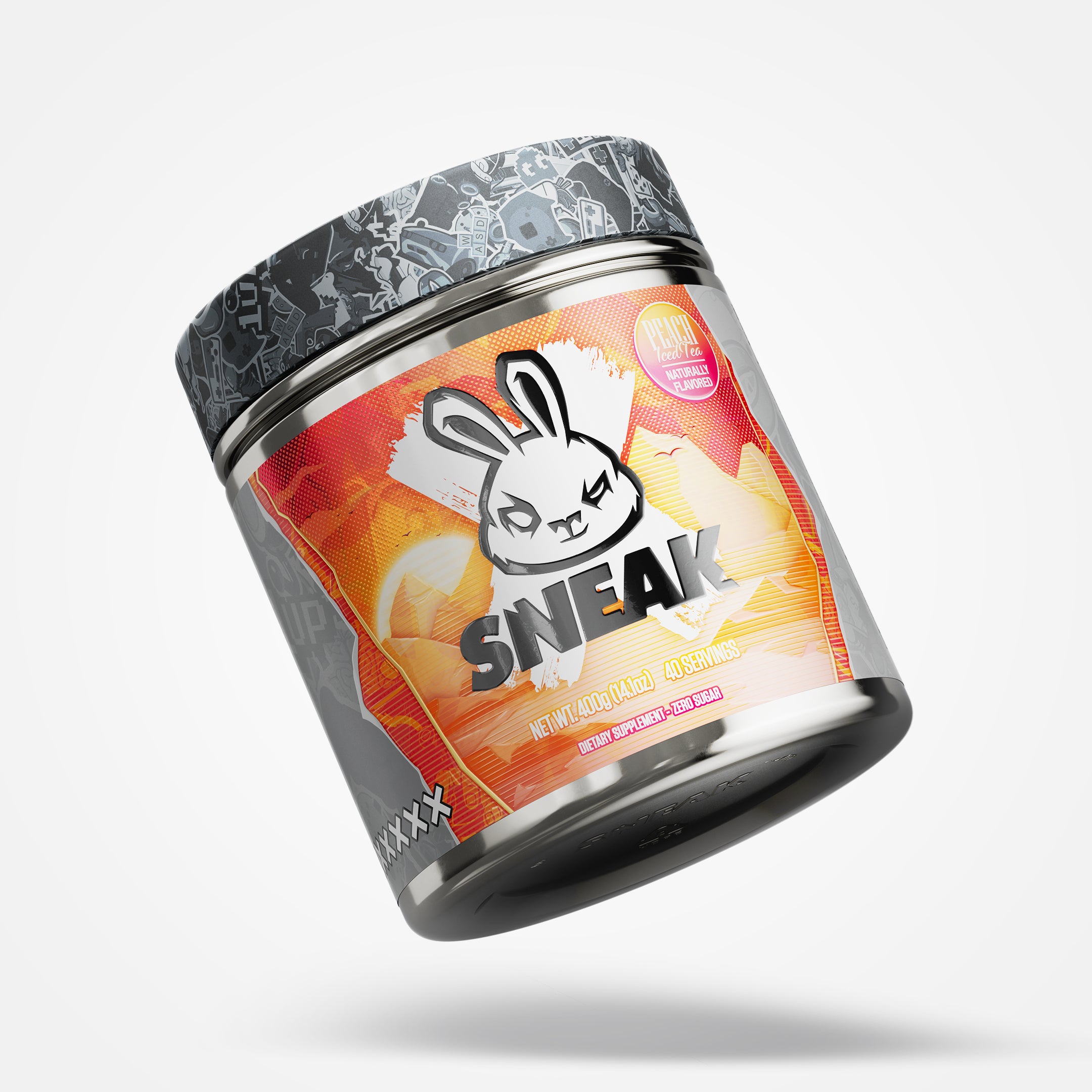 Peach Iced Tea – Peach Energy Drink – Sneak US